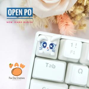 Jual Artisan Keycaps + Keycap New Jeans Bunini + Mechanical Keyboard ...