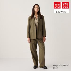 Jual Uniqlo Jaket Tailored | Fit Rileks - 56 OLIVE, L - Jakarta Utara ...