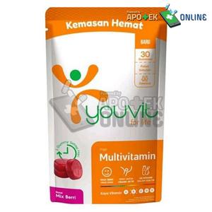 Jual YOUVIT MULTIVITAMIN DEWASA 30` - Kota Depok - Apotek Nakita ...