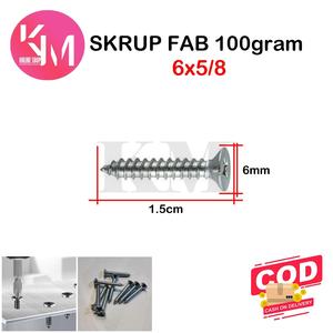 Jual New Sekrup Skrup FAB / Sekrup Gypsum Harden Screw (100 Gram ...