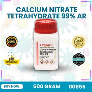 Jual Calcium Nitrate Tetrahydrate 99% AR | Ca(NO3)2.4H2O, 500 gram ...