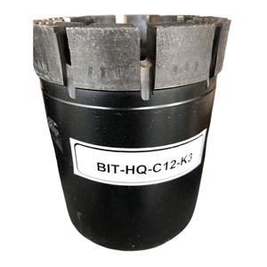 Jual NQ BQ HQ PQ Diamond Core Sample drill Bit For Mining Exploration ...