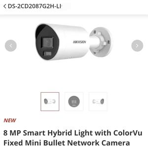 Jual BEBAS ONGKIR! Kamera IP Outdoor Hikvision Acusense ColorVu 8MP 4K DS-2CD2087G2H-LI ...
