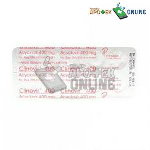 Jual CLINOVIR 400MG STRIP ISI 10 TABLET/ACYCLOVIR/OBAT HERPES - Kab ...