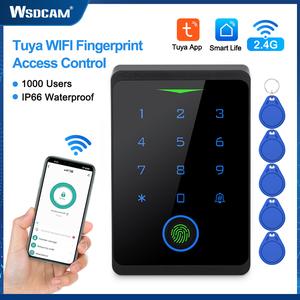 Jual Wsdcam Tuya WiFi Door Lock IP66 Waterproof Keyless Access Control ...