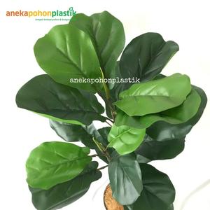 Jual Ready Pohon Ketapang Artificial Pohon Latex Pot Dasar Hitam ...