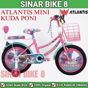 Jual [Disc] Sepeda Anak Mini Ukuran 12 16 18 Inch Atlantis Edisi Pony ...