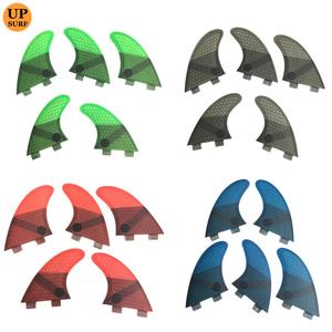 Jual Surfing Double Tabs Fins UK2.1 Surfboard Fin Fiberglass Honeycomb ...