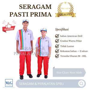 Jual Seragam spbu Pertamina pasti prima + tas pertamina - Kab. Bandung ...