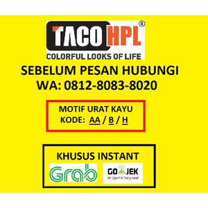 Jual TACO HPL MOTIF URAT KAYU KODE AA/B/H - Kota Surabaya - Rejeki ...