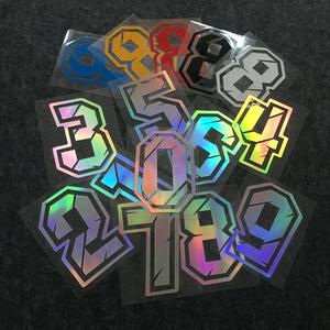 Jual Arabic Numbers Decorative Paster Car Racing Motorcycle Head ...