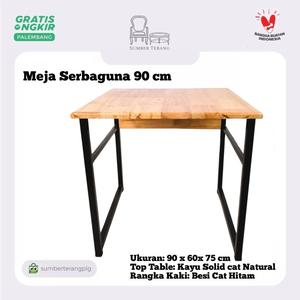 Jual BARANG TERLARIS MEJA KERJA 90CM MEJA SERBAGUNA MEJA LAPTOP MEJA ...