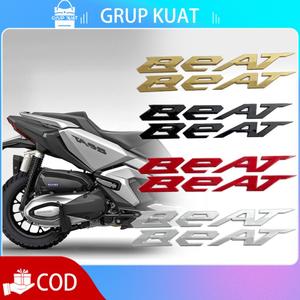 Jual 2pcs Emblem BEAT 3D Logo BEAT Emblem Motor Sticker Timbul Stiker ...