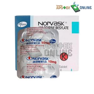 Jual NORVASK 10MG 1 STRIP 10 TABLET - Kota Surabaya - Apotek Dukuh ...