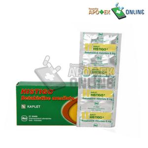 Jual HISTIGO 6MG STRIP 10 TAB/VERTIGO/MIGRAIN - Kab. Jember - Apotek ...