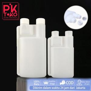 Jual 250/500ML Botol Takaran Oli Samping Botol Ukur Oli Double Neck ...