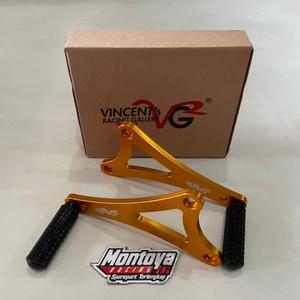 Jual BERKUALITAS Footstep underbone Mio drag VRG gold - Kota Balikpapan ...