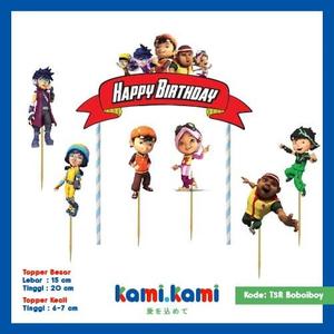 Jual --- New Product --- Cake Topper Set Boboiboy - Kota Tangerang ...