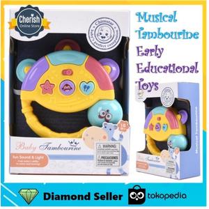 Jual Mainan Musik Bayi - MUSICAL TAMBOURINE - Mainan Anak 1 tahun - Dus ...