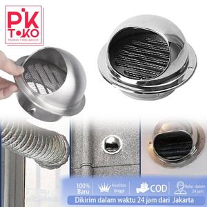 Promo 4 Inch Fan Grill Inline Duct Booster Exhaust Blower Air Vent Cap ...