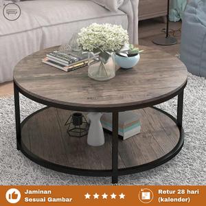 Jual Coffee Table - Meja Ruang Tamu Retro - Meja Kopi Kayu Minimalis ...