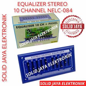 Jual Kit Qualizer 10 Channel Stereo 10 Potensio Geser Plus Panel 10 ...