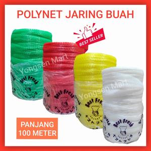 Jual polynet roll 100 meter , waring , rambang , jaring buah , jaring ...