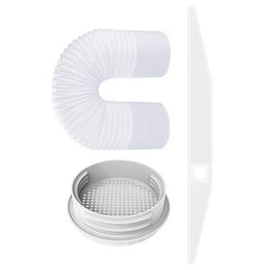 Jual Window Duct Kit Adjustable Window Vent Kit With Adhesive ...