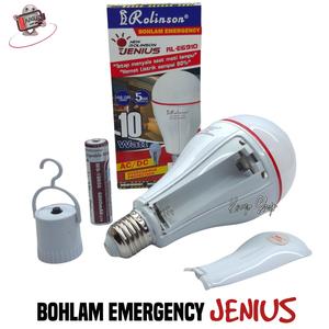 Jual BOHLAM EMERGENCY JENIUS MODEL SENTUH ROLINSON LED 10 WATT DAYA 1X ...