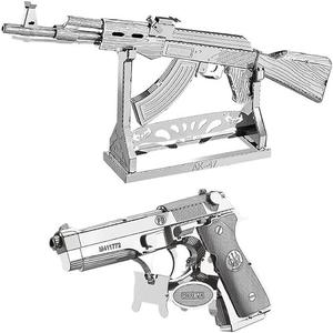 Jual 3D metal puzzle pistol puzzle jigsaw model rakitan - Jakarta Barat ...