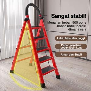 Jual TERLARIS （）TANGGA 3/4/5/6 STEP TANGGA LIPAT MULTIFUNGSI LIPAT TANGGA BESI HOUSEHOLD LADDER ...