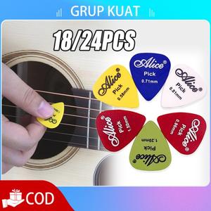 Jual 18/24pcs Akustik Pik Gitar Pickup Gitar Akustik Alice Pick Gitar ...