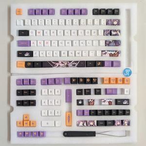 Jual Inc Ppn- Keycaps 128 Set Cherry Pbt Genshin Impact Keqing - Kota ...