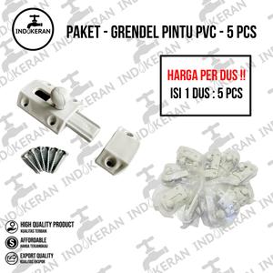 Jual 1 BOX Grendel PVC Putih - 5 PCS - Kab. Tangerang - INDOKERAN ...