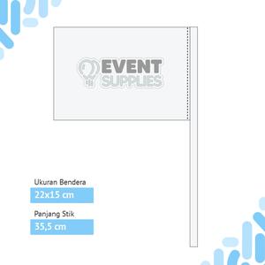 Jual Bendera Pdi Mini Flag Partai Pdi Perjuangan Pemilu 2024 Stik Pawai ...