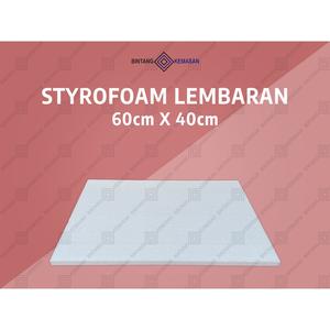 Jual Styrofoam Lembaran 60 x 40 x 1cm Lembaran Packing Papan Styrofoam ...