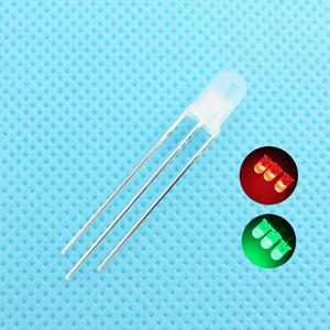 Jual Zesty Zing 10pcs/lot 5mm LED Bi-Color Diffused Common Cathode ...