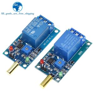 Jual TZT 5V 12V 1 Channel Output Tilt Slant Angle Sensor Relay Module ...