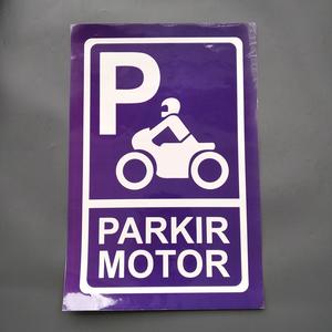 Jual Sticker Stiker Sign Rambu Parkir Motor - Kota Yogyakarta - YM ...
