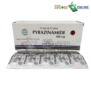 Jual PYRAZINAMIDE 500MG 1 STRIP 10 TABLET - Jakarta Barat - Apotek A.K ...