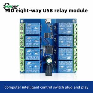 Jual HID Drive Free USB Control Switch Relays Board 8-Channel 5V Relay ...