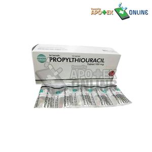 Jual PROPYLTHIOURACIL 100MG 1 STRIP 10 TABLET - Kab. Tangerang - Apotek ...