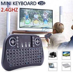 Jual i10 Plus - Mini Wireless Keyboard and Touchpad RGB Backlit ...