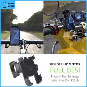 Jual Holder Hp Motor Full Besi Pemasangan Di Stang Universal Kuat Dan Kokoh - Jakarta Pusat ...