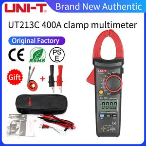 Jual UNI-T 400A Clamp Meter UT213B 213C series Resistance Capacitance TRMS AC DC Current Voltage ...