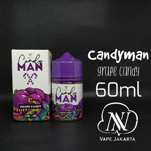 Jual Liquid Candyman Grape 60ml 3mg - Jakarta Barat - NNVape | Tokopedia