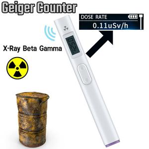 Jual Geiger counter Pen Type Nuclear Radiation Detector x y β ray Dose ...
