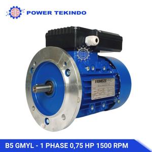 Jual Famoze Pro Dinamo B5 1 Phase 0.75 HP 1400 RPM Flange GMYL Elektri Best - Kota Surabaya ...