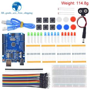 Jual Voltex Electro TZT Starter Kit For UNO R3 Mini Breadboard LED ...