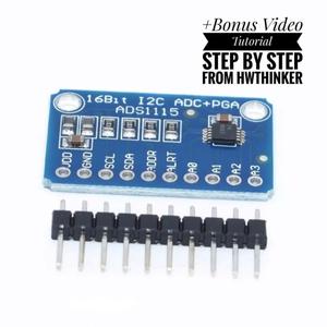 Jual 16bit i2C ADS1115 Module ADC 4 Channel with Pro Gain Amplifier ...